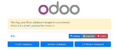 How to Reset or Change Your Odoo Master Password - Knowledgebase - SolaDrive
