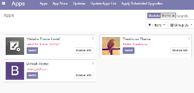 How to install an Odoo Theme - Knowledgebase - SolaDrive