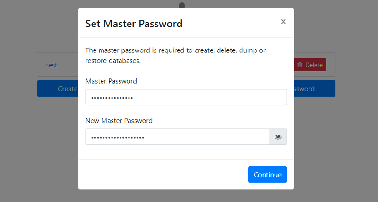 How to Reset or Change Your Odoo Master Password - Knowledgebase - SolaDrive